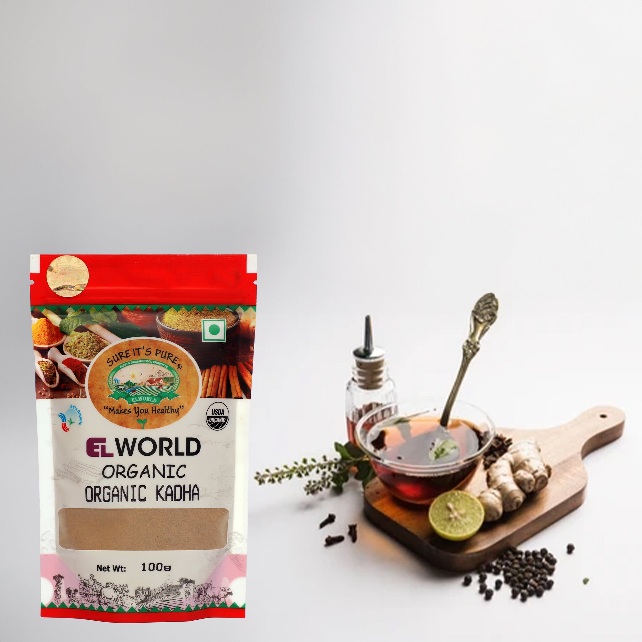 Elworld Agro & Organic Food Products Kadha - 100 g – Elworld Organic