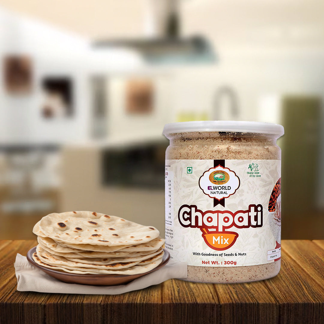 Elworld Agro & Organic Food Products Chapati Mix – Elworld Organic