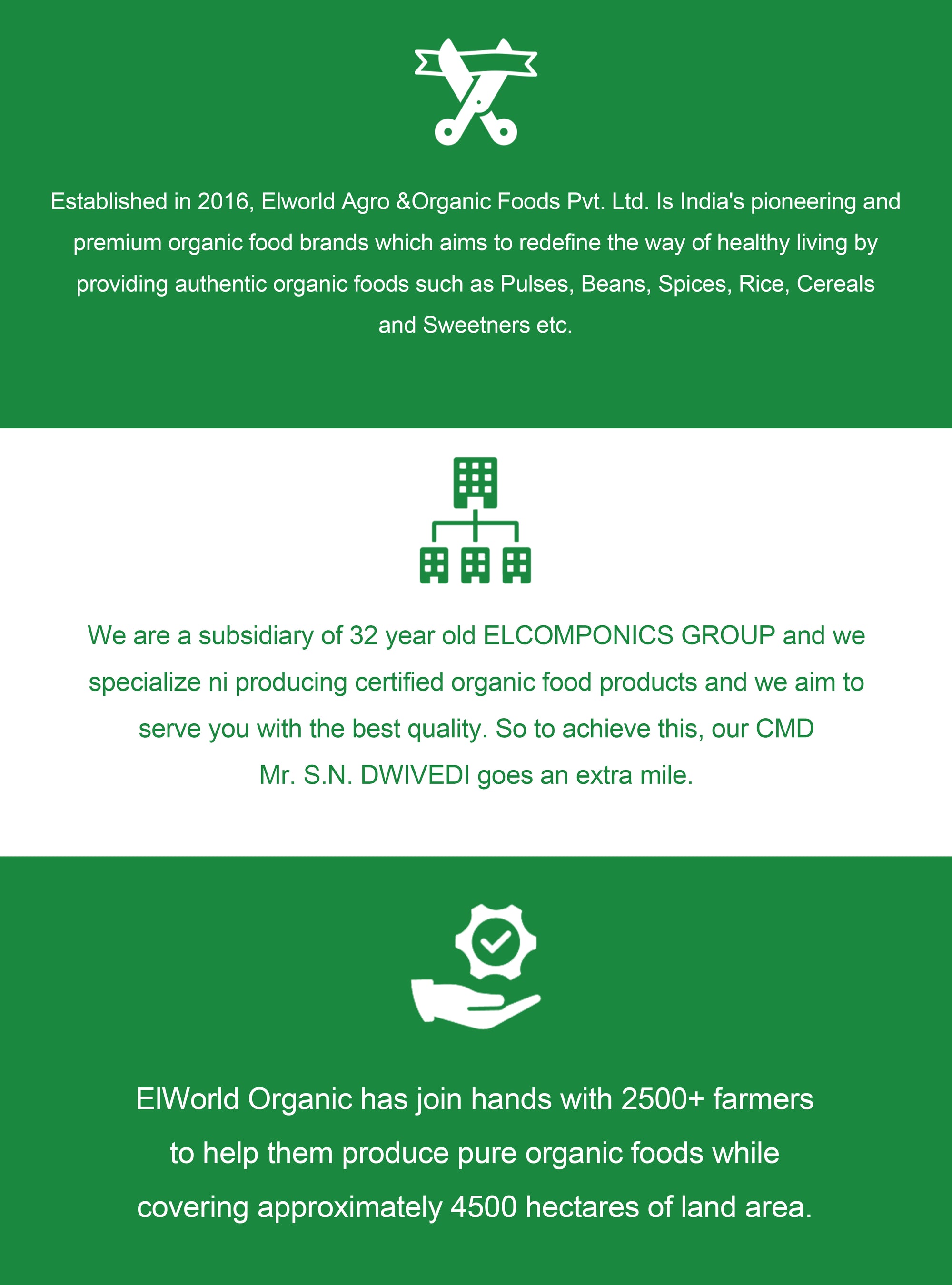 Top Organic Food Manufacturers and Suppliers | Natural Food Products Company – Elworld Organic